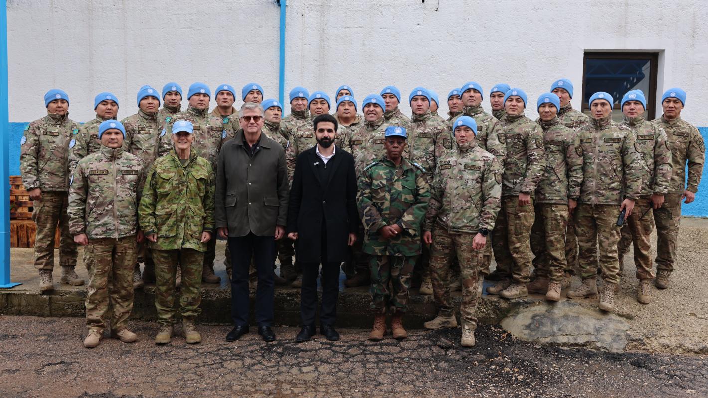 USG Jean-Pierre Lacroix Visits UNDOF, Highlights Peacekeepers ...