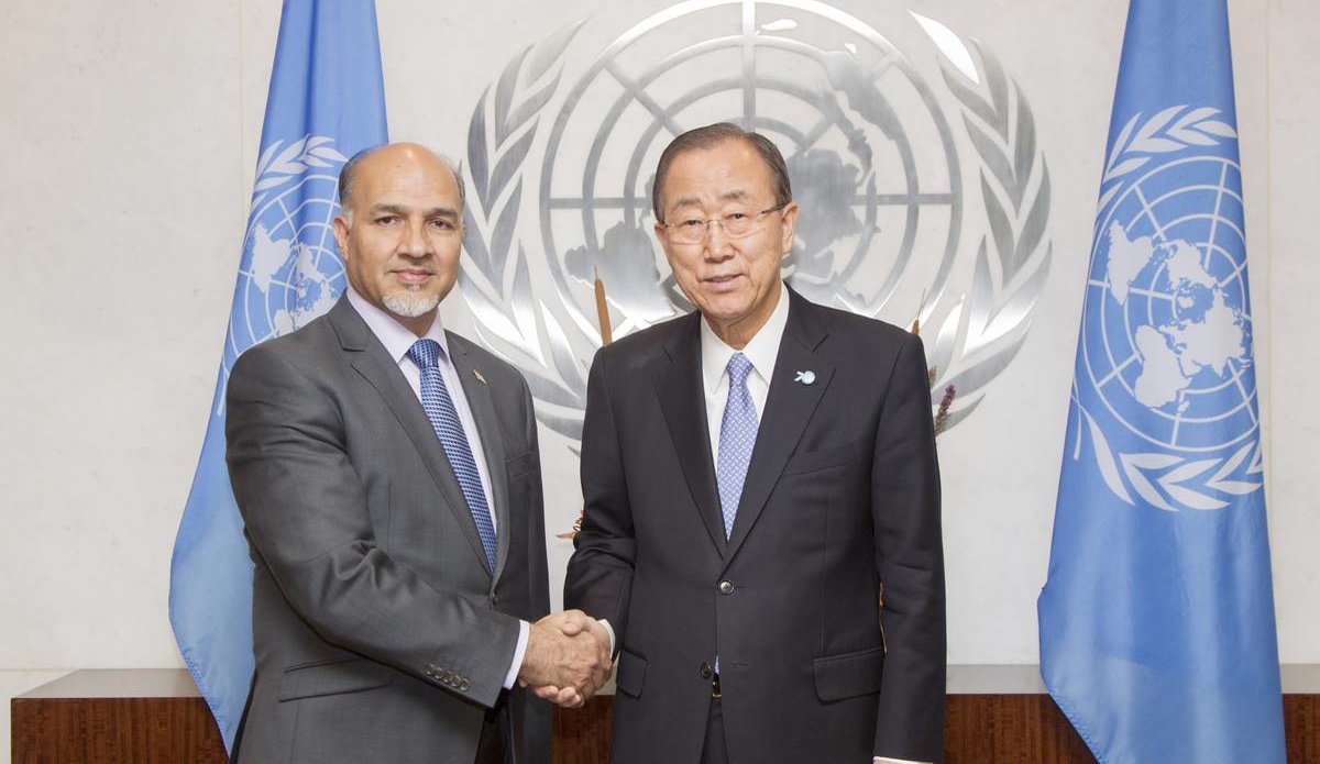 New Ambassador presents credentials to UN Secretary-General | UNAMA New Ambassador presents credentials to UN Secretary-General | UNAMA